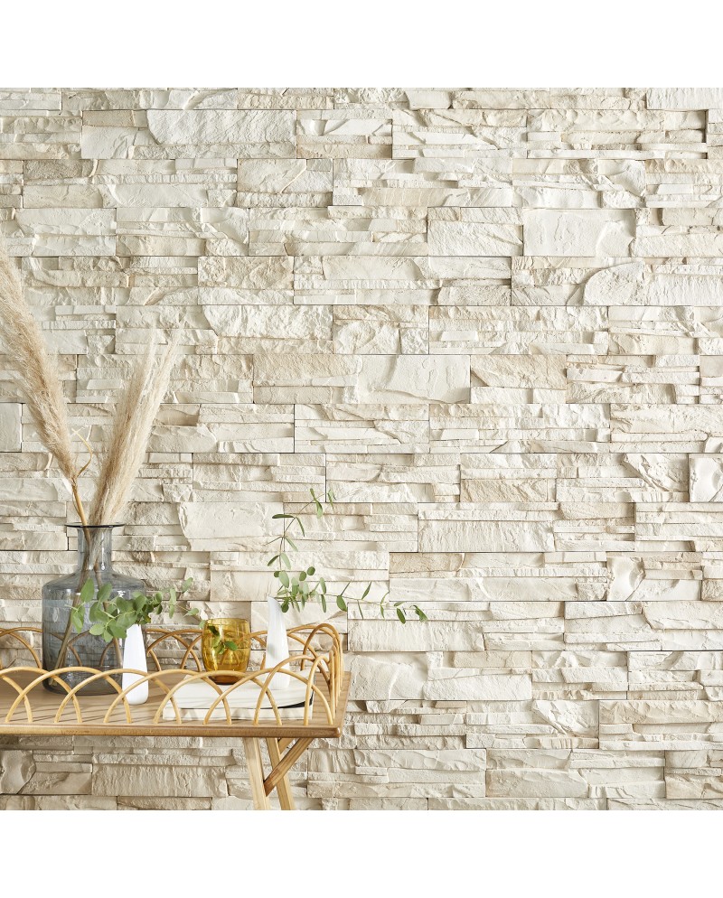 copy of Plaquette de parement pierre naturelle - Magrit Beige