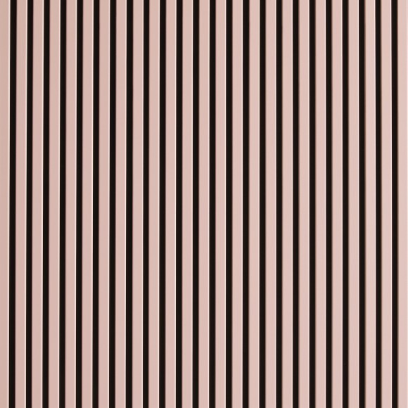 VERTIGO | Panneau tasseaux - Rose pastel 250 cm