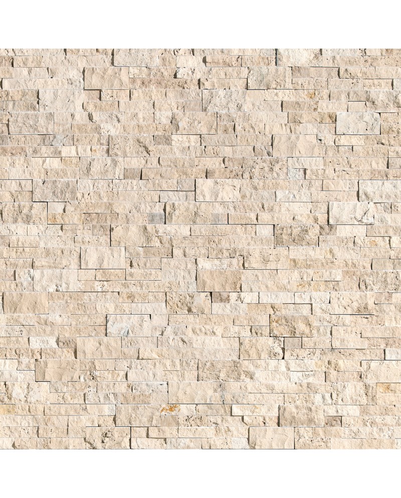 Natural stone cladding Wall Panel - Premium beige travertine