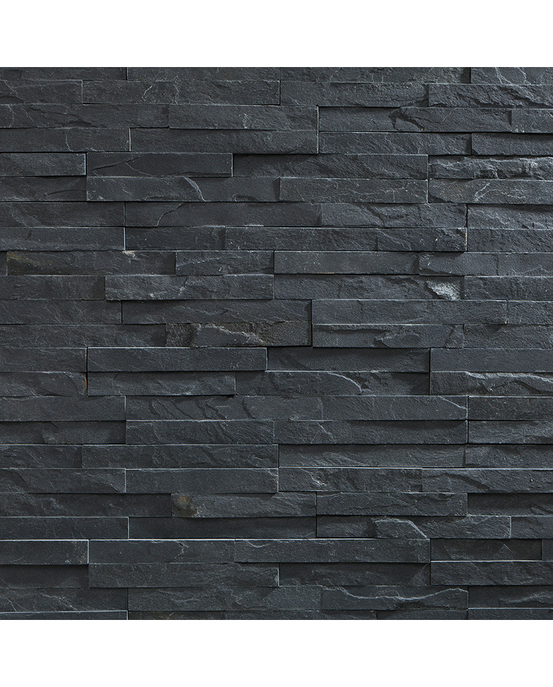 Slimstone Dark - Stone Cladding Wall Panel