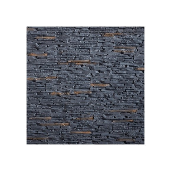 Playa Black - Plaster Cladding Wall Panel