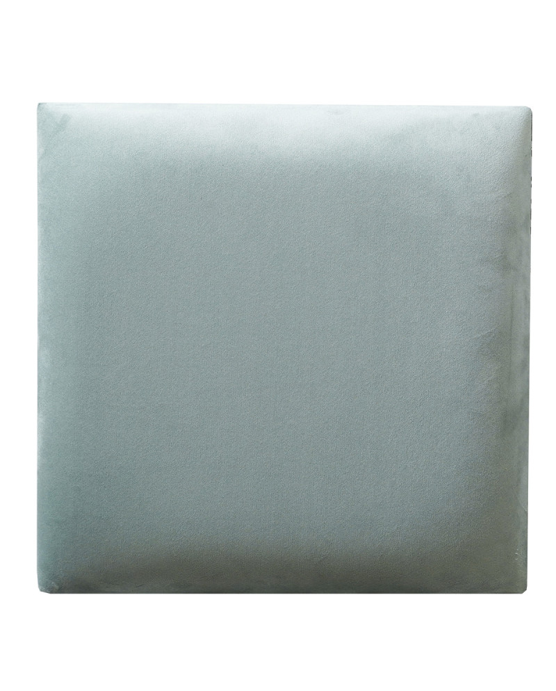 Upholstered wall panels - Square 30x30cm - Pastel Green